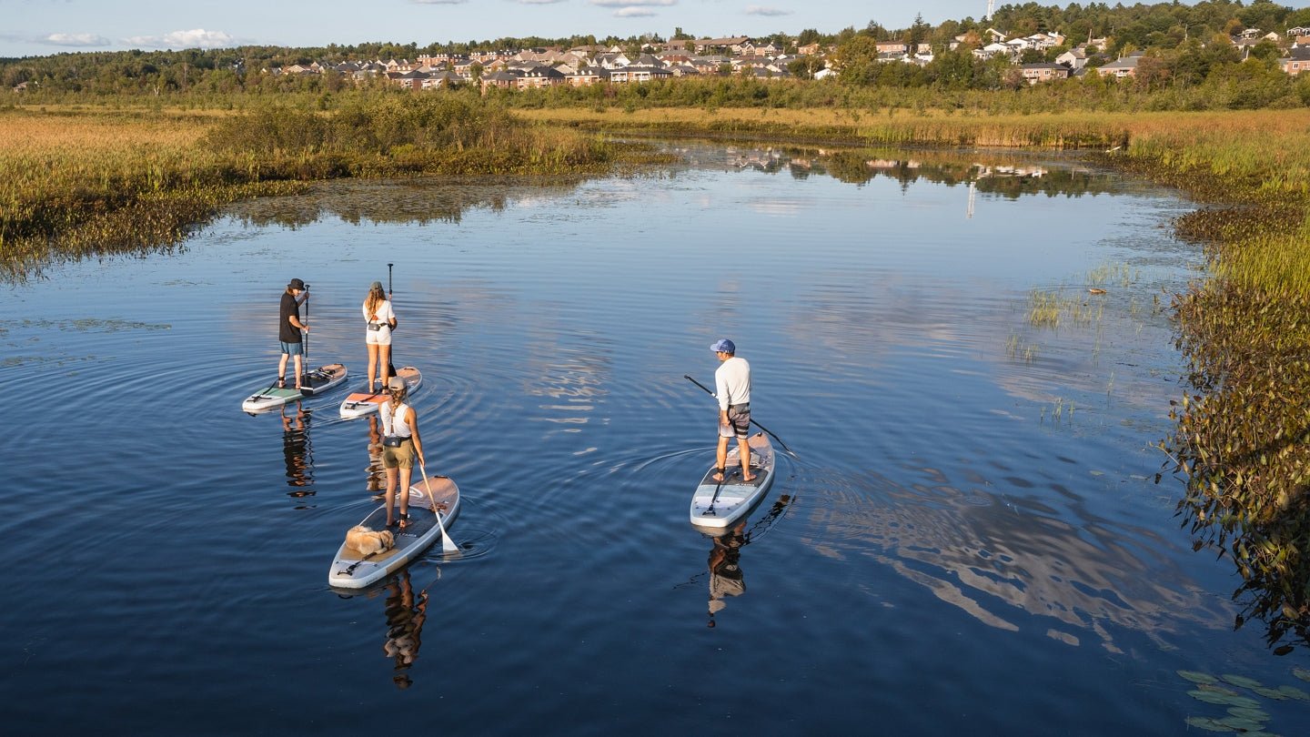5 spots de paddle board dans les Cantons-de-l'Est (Estrie) – Taiga Board